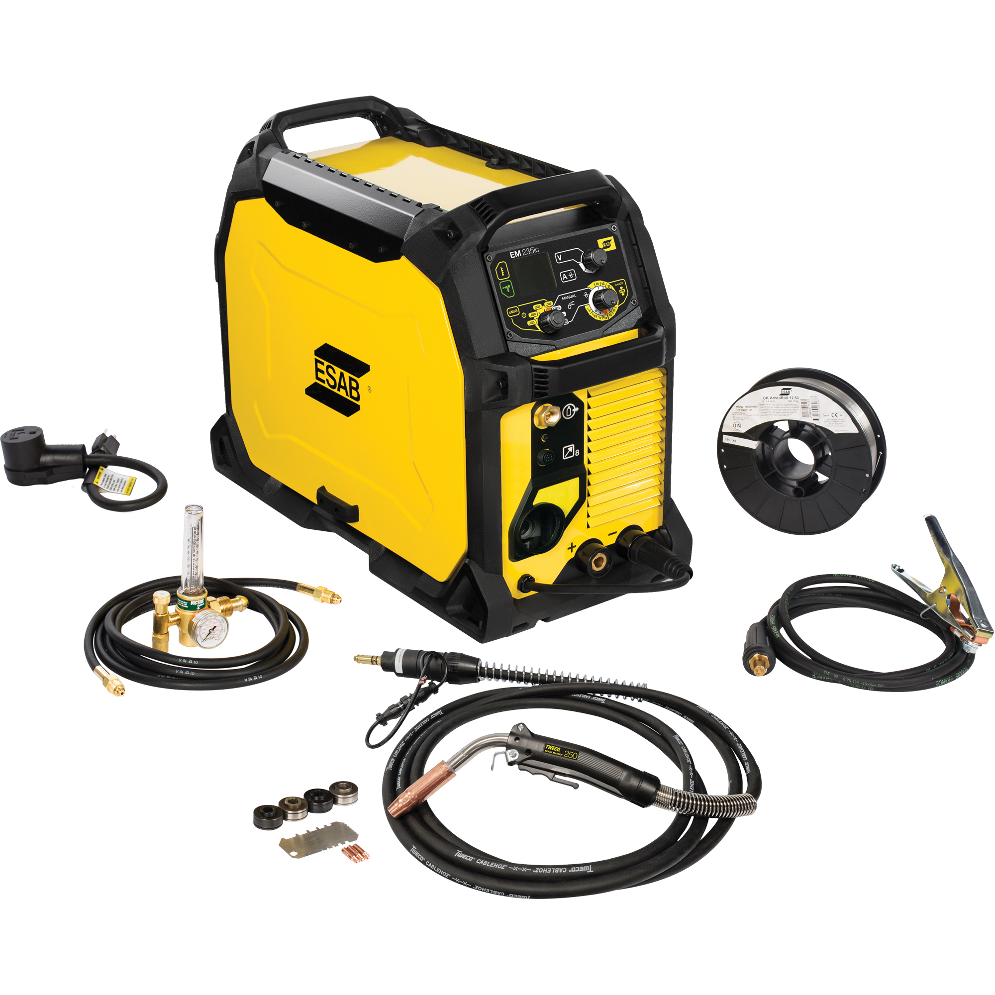 ESAB Rebel EM 235ic Portable Welding Machine, 230 V/120 V, 1 Ph, 50/60 ...
